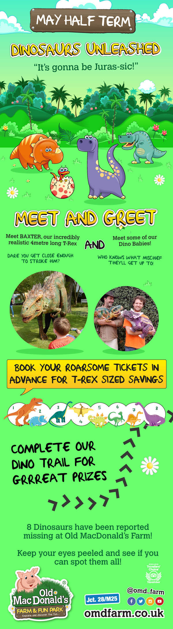 Dinosaurs Unleashed - SOLD OUT (2022)